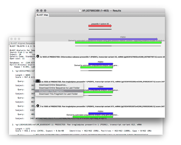 MacVector 15.5 is out: Graphical BLAST and automatic ORF display.