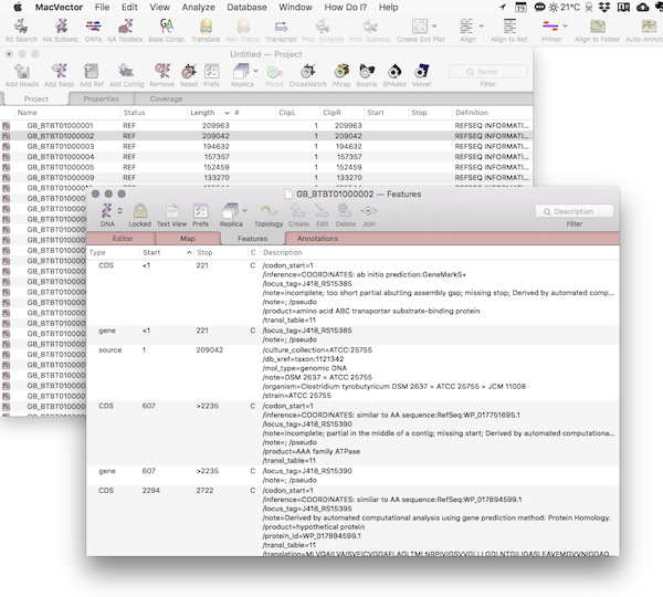 Import Multi-Sequence Genbank Files into an Assembly Project for easy ...